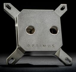 Optimus Signature V2 CPU Block - Matte Black Cerakote & Raw Copper CPU ...