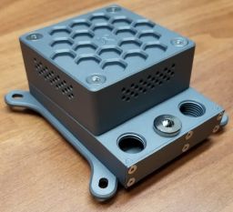 Modultra LOBO CPU water block + Emitter heatsink - Cerakote E-250 ...
